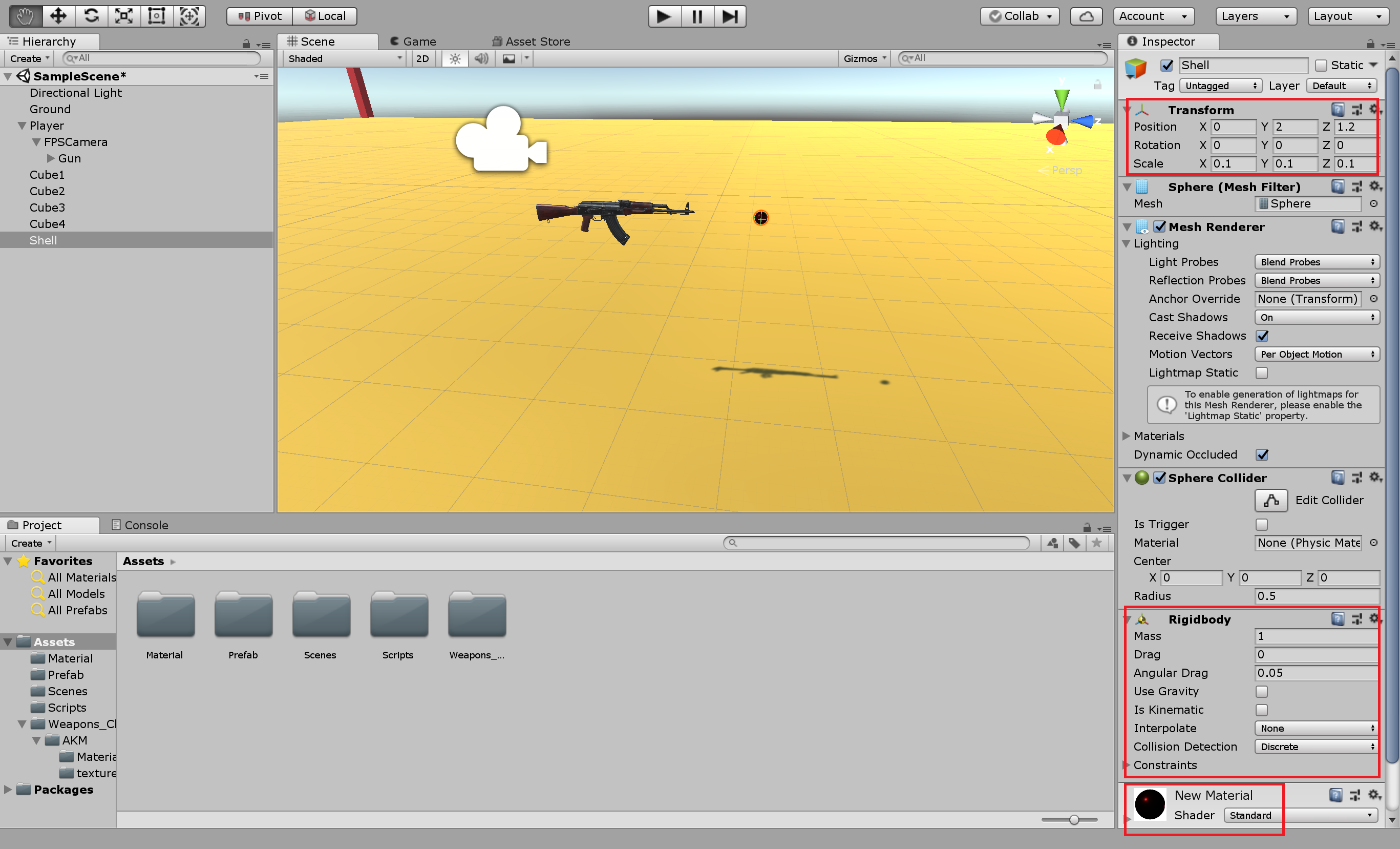 【Unity】FPSで弾を発射し、あたり判定を検知する方法 – XR-Hub
