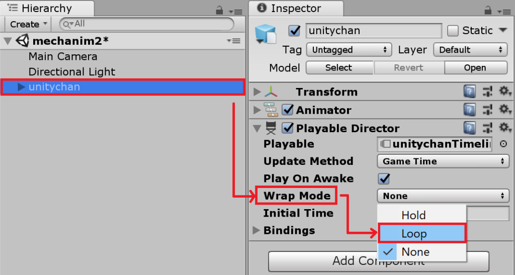 【Unity】Blenderで作成したアニメーションのループをなめらかにする方法 – XR-Hub