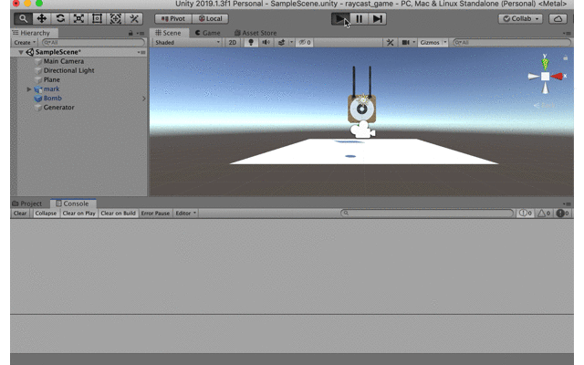 【Unity】FPS系ゲーム制作に使えるraycastの使い方(3D・2D) – XR-Hub